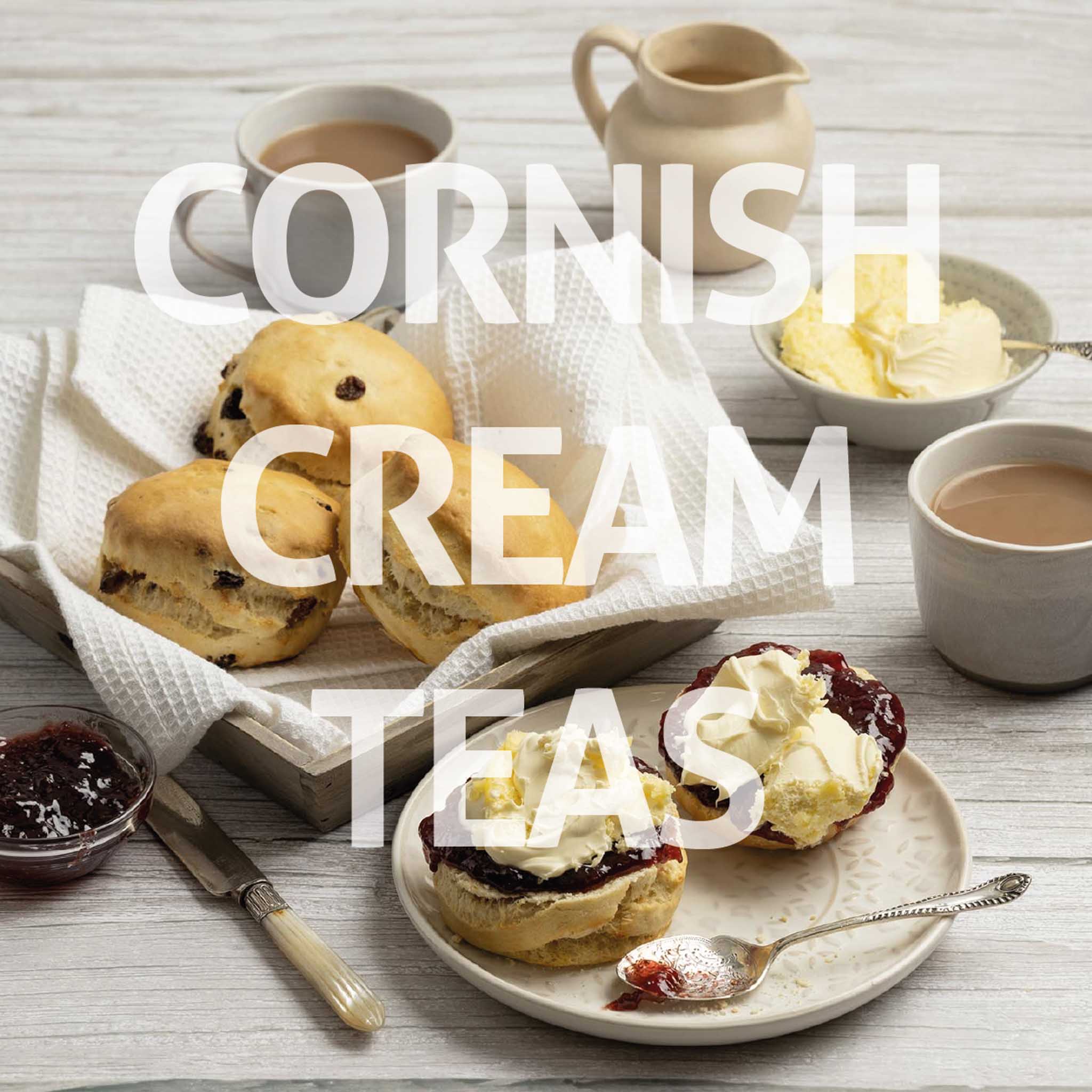 Cream Tea The Taste of Cornwall | Rowes Cornish Bakers
